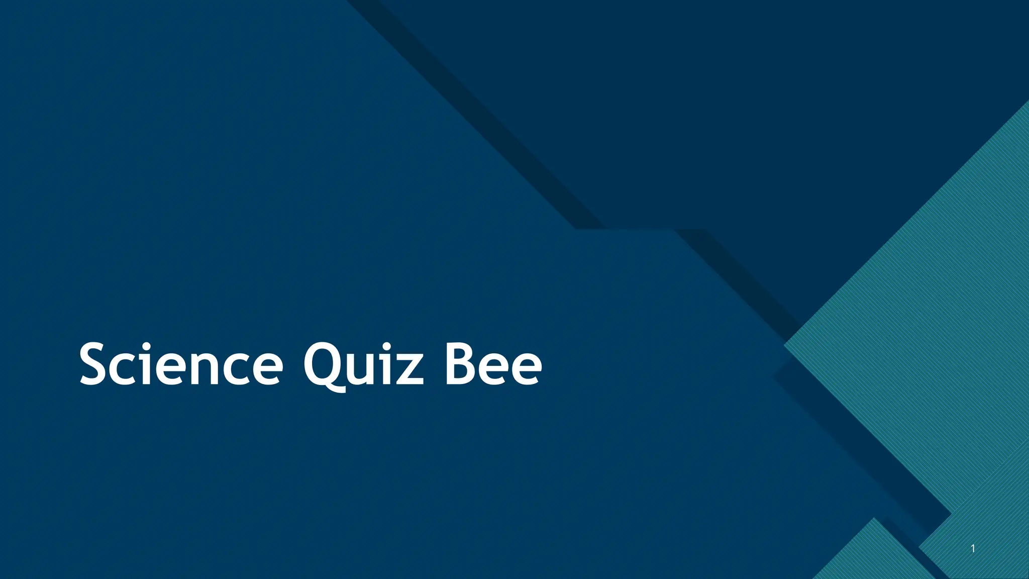 Science Month Quiz Bee- Questioniers.pptx