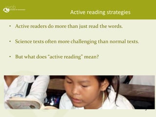 Developing students' reading skills in science education | PPT