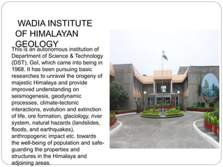 SCIENCE RESEACH INSTITUTE OF INDIA.pptx | Geology | Science