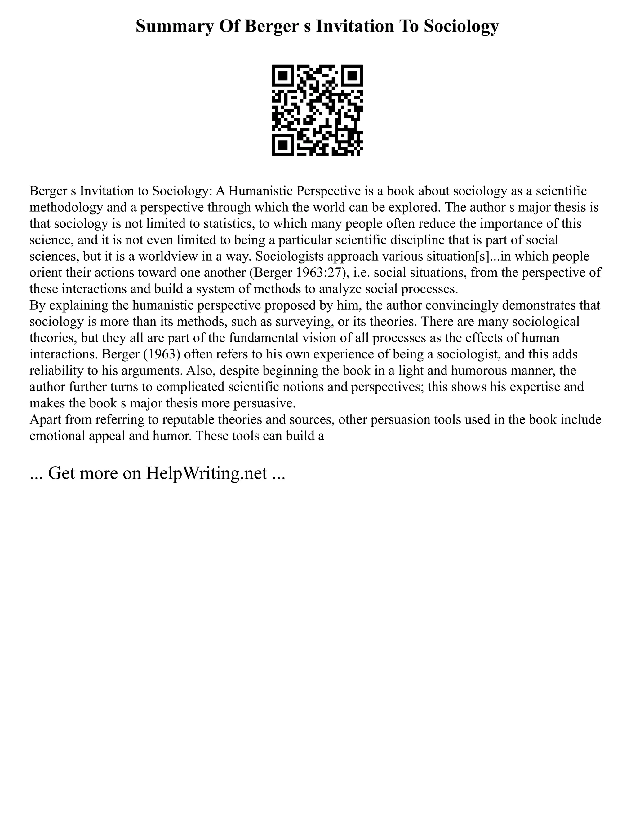 Science Research Paper Example - Format Of A Sci | PDF