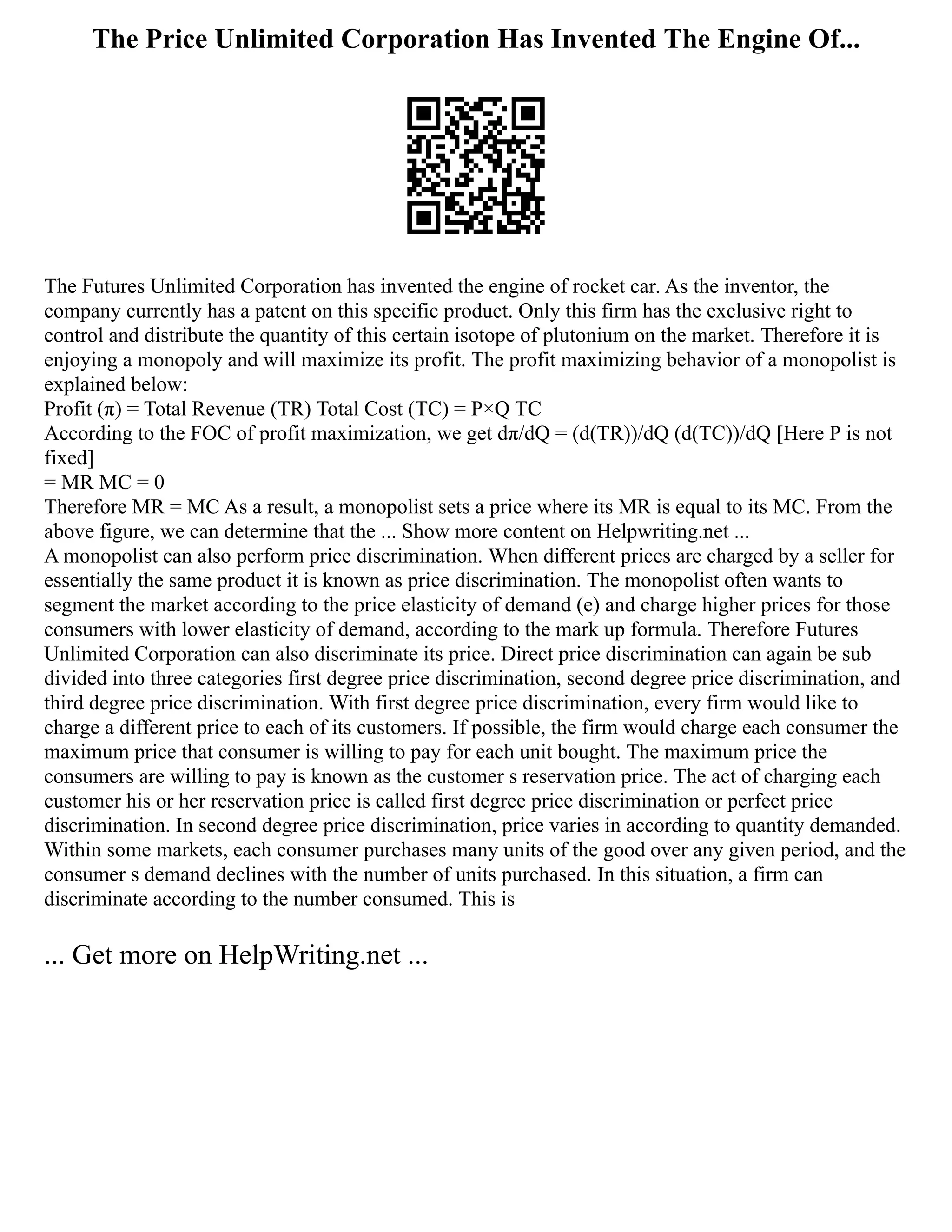 Science Research Paper Example - Format Of A Sci | PDF