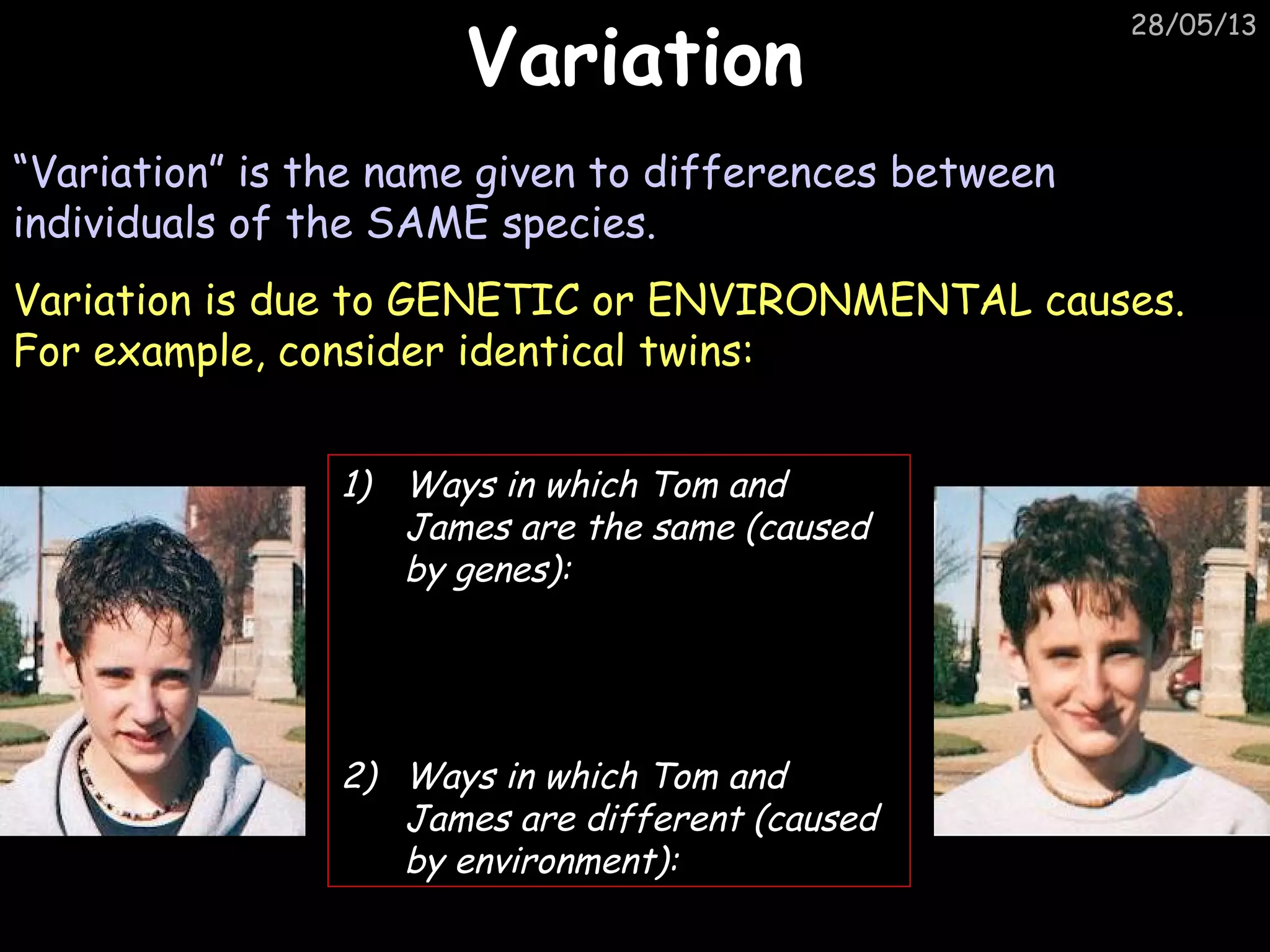 Junior Cycle Science. Biology. Inheritance and Selection. By Theresa ...