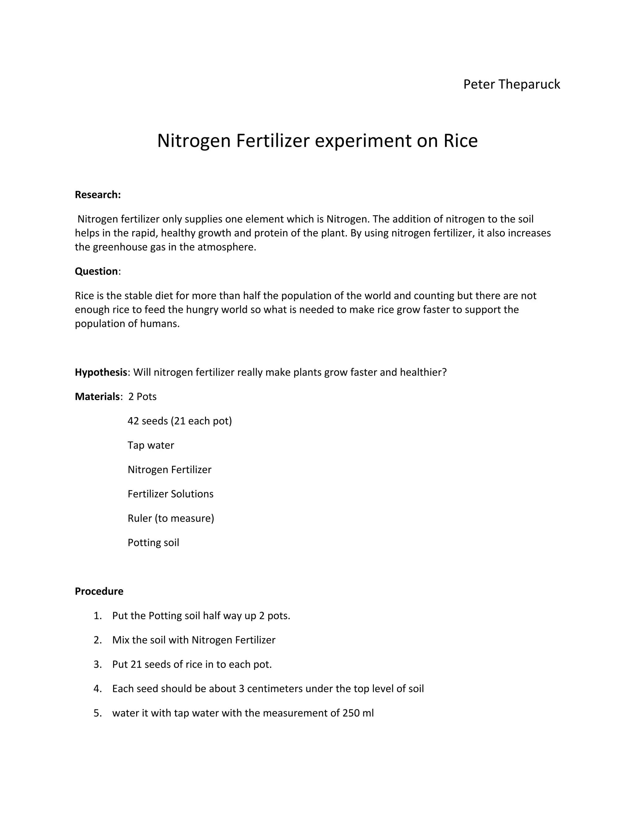 Science Rice Lab | DOC