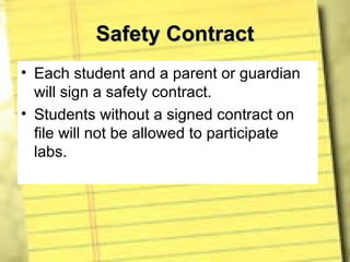 Science safety | PPT