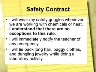 Science safety | PPT