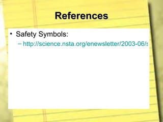 Science safety | PPT