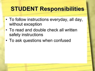 Science safety | PPT