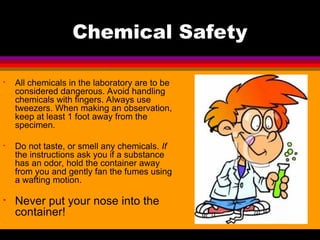 Science Safety (1).ppt Laboratory Procedures | PPT
