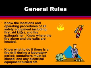 Science Safety (1).ppt Laboratory Procedures | PPT