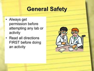Science Safety | PDF