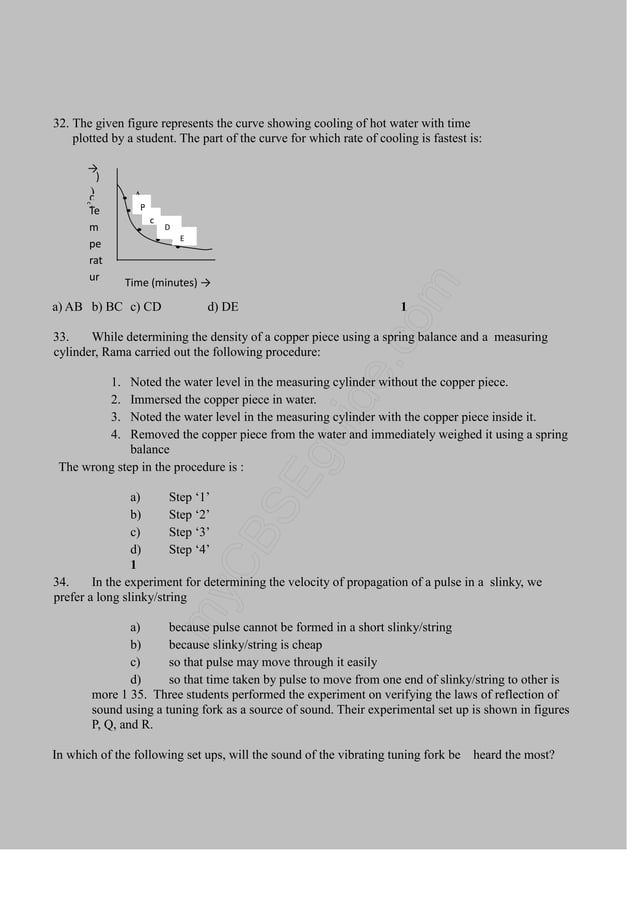 Science sample papers | DOCX