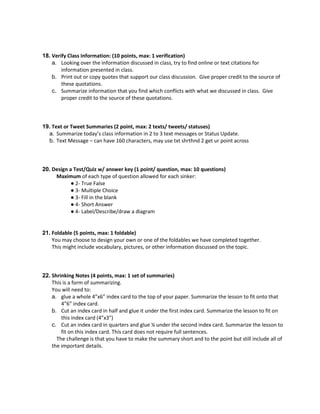 Science Sinker Explanation | PDF