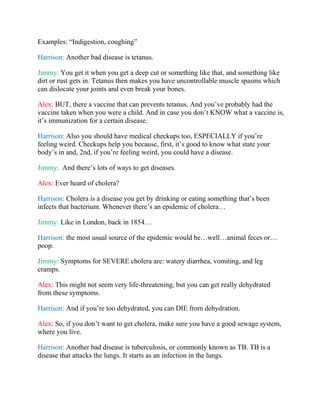 Science skit script 2 | DOCX