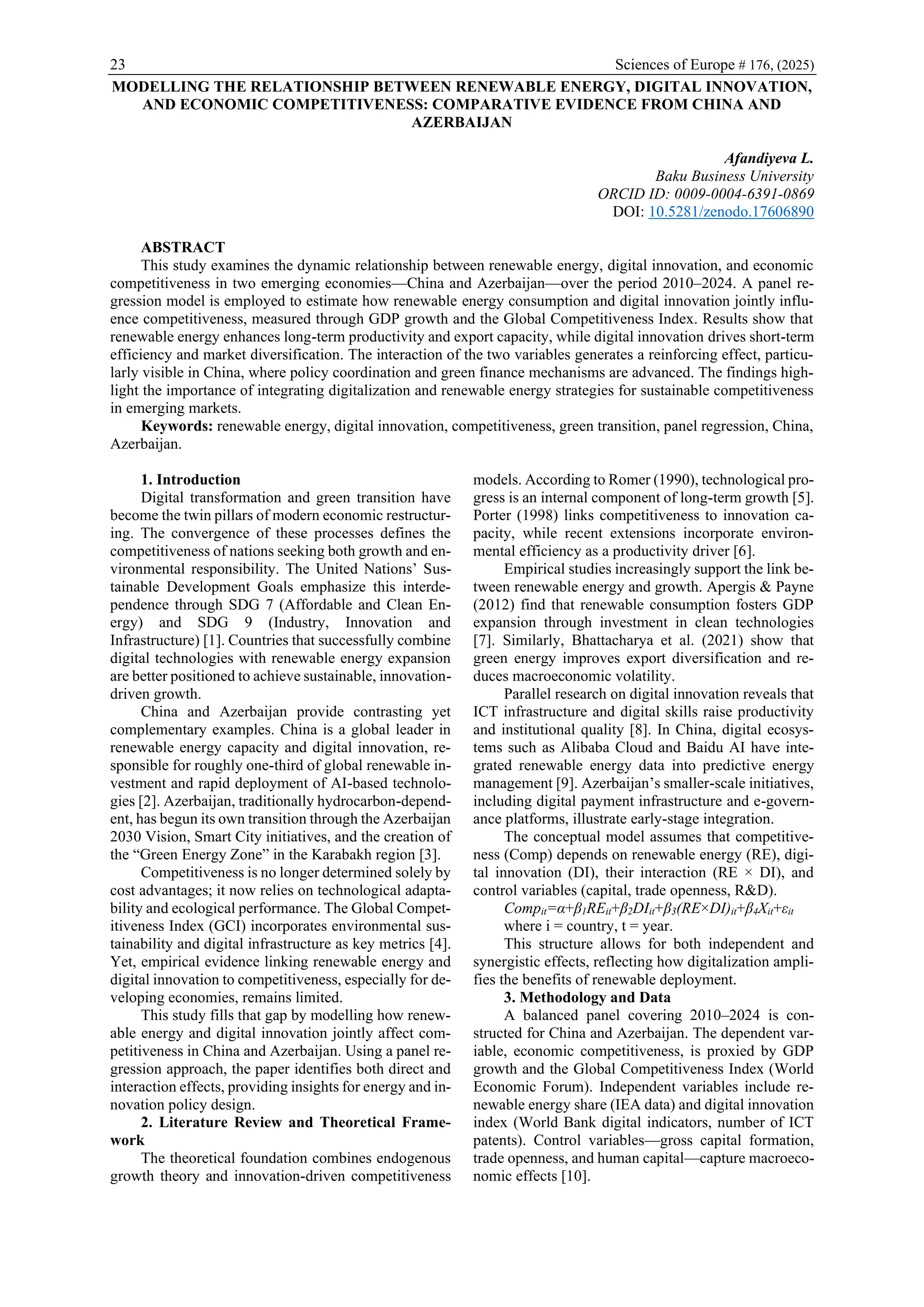 Sciences of Europe No 176 (2025) | PDF