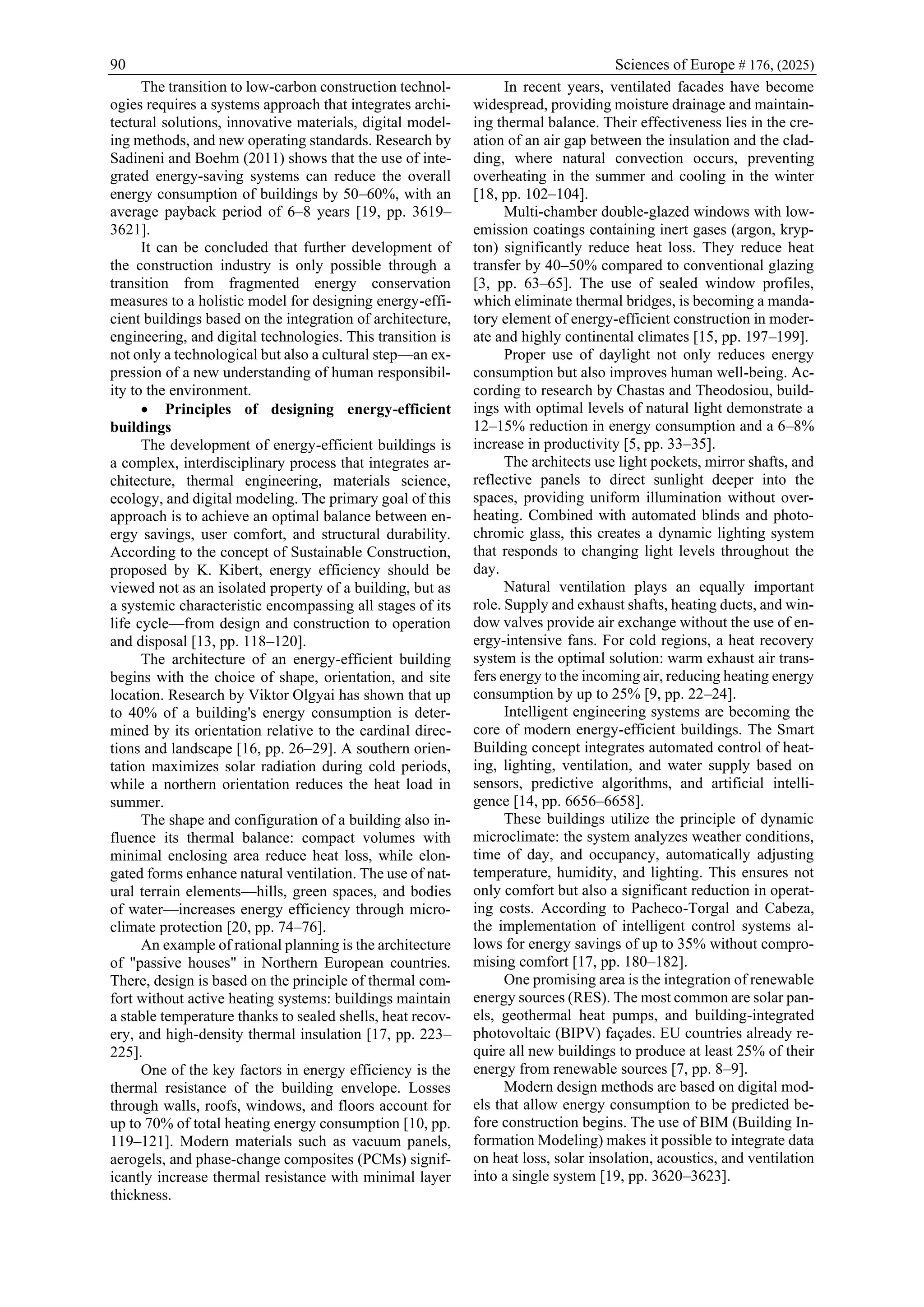 Sciences of Europe No 176 (2025) | PDF