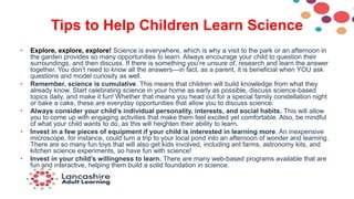 Science spec conclusion slides 2 | PPTX
