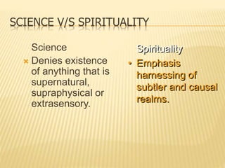 science and spirituality comparison, sahaj yoga meditation for self ...
