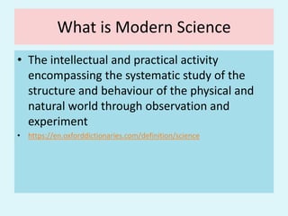 Science & Spirituality: An Islamic Perspective | PPT
