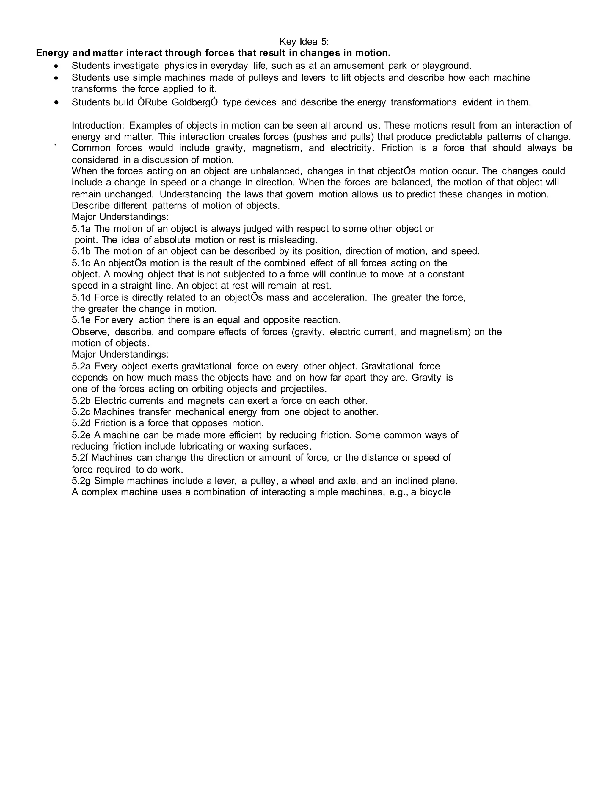 Science standards 678 | DOCX