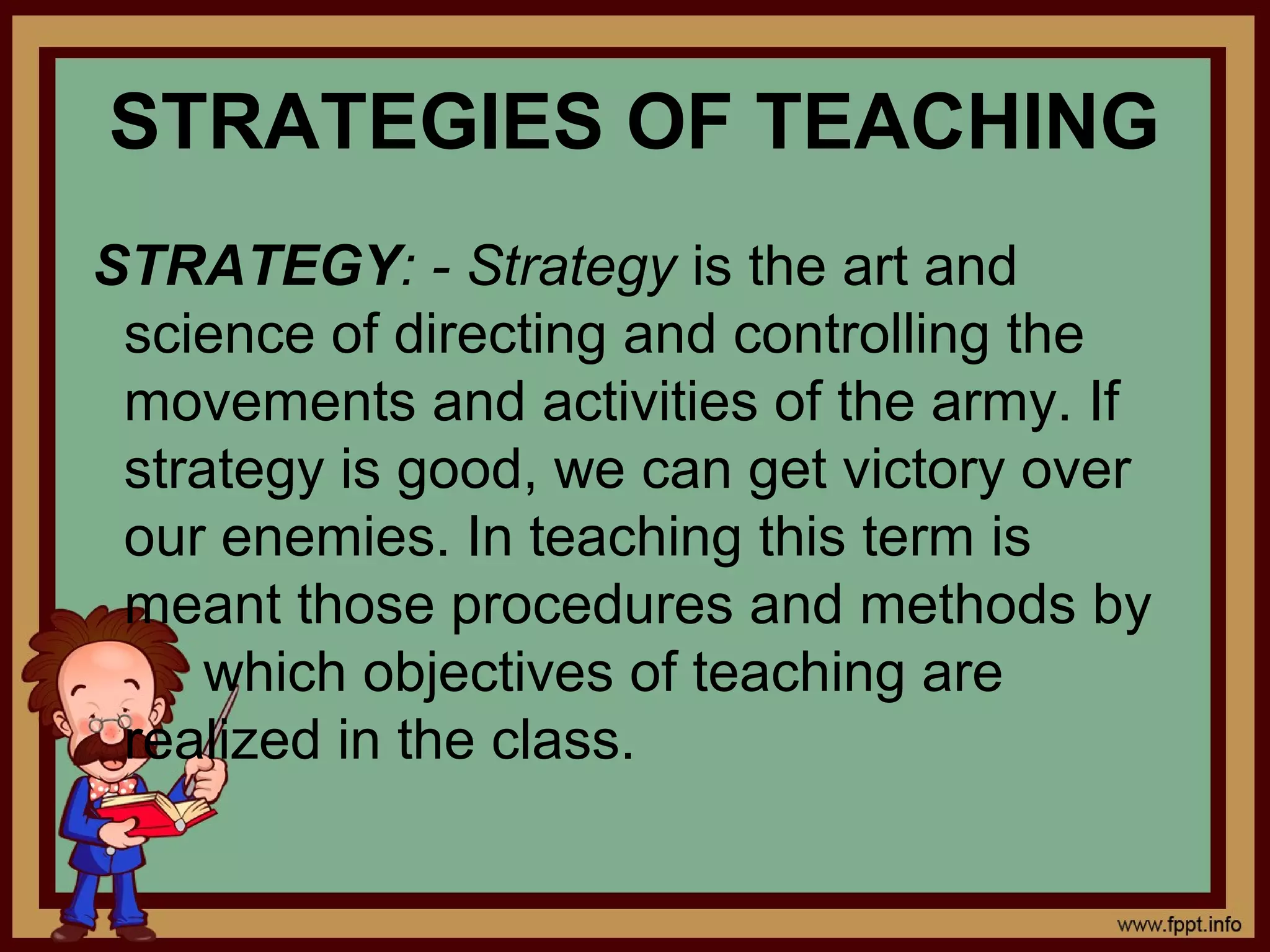 Science Teaching Approaches and Strategies | PPT