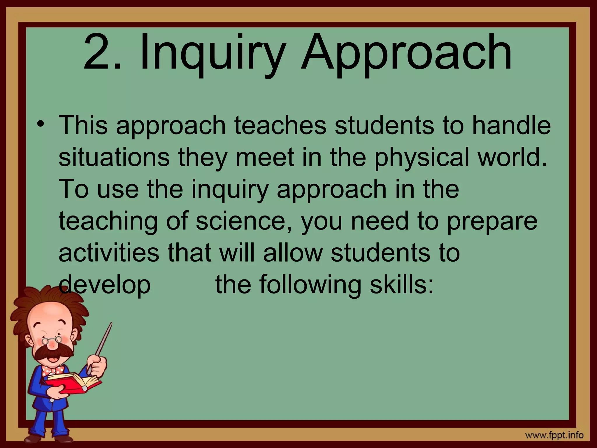 Science Teaching Approaches and Strategies | PPT