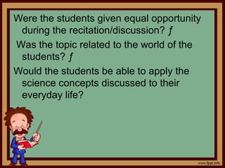 Science Teaching Approaches and Strategies | PPT