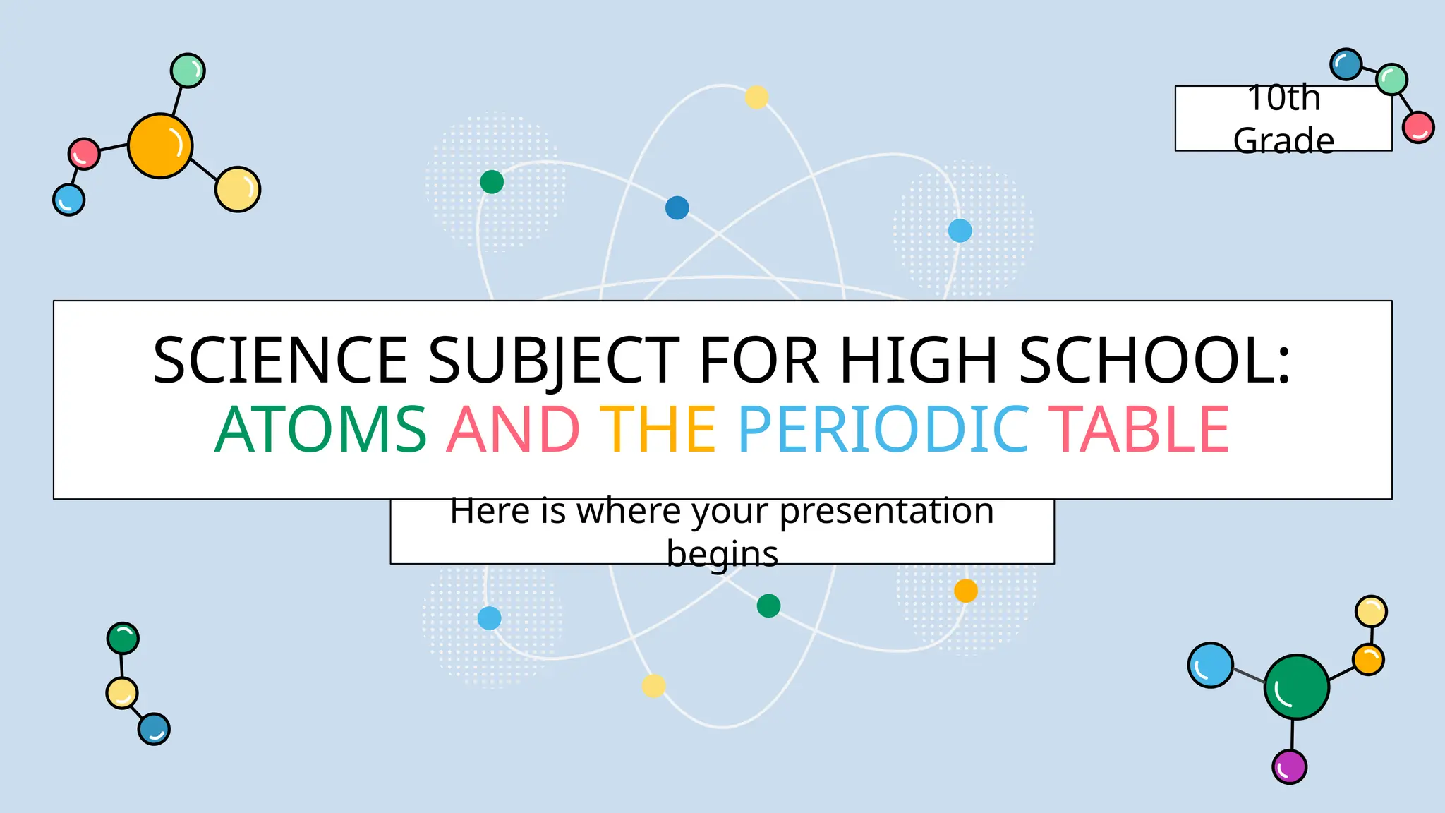 Science Subject for High School - 10th Grade_ Atoms and the Periodic ...