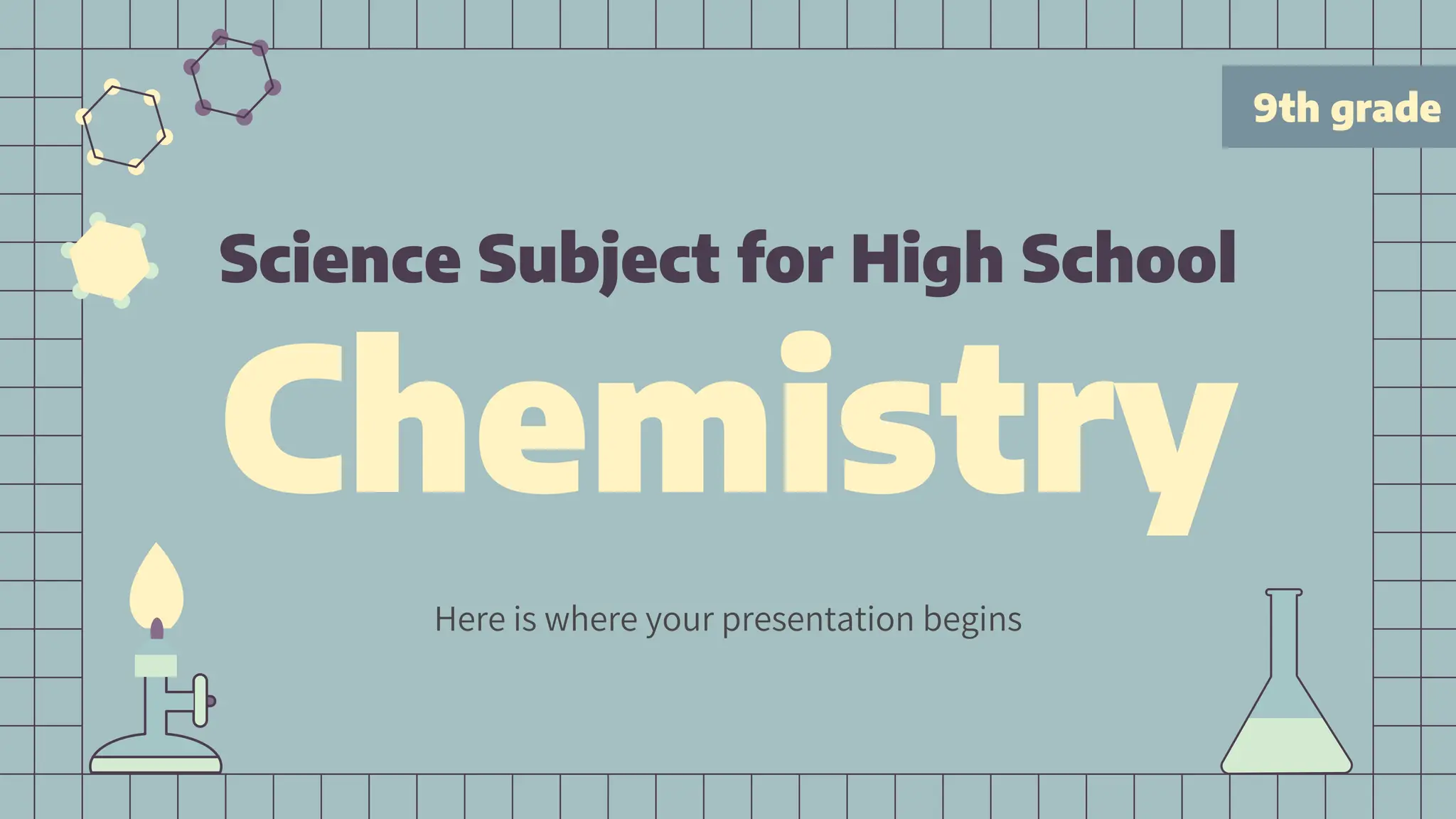 Science Subject for High School - 9th Grade_ Chemistry by Slidesgo.pptx