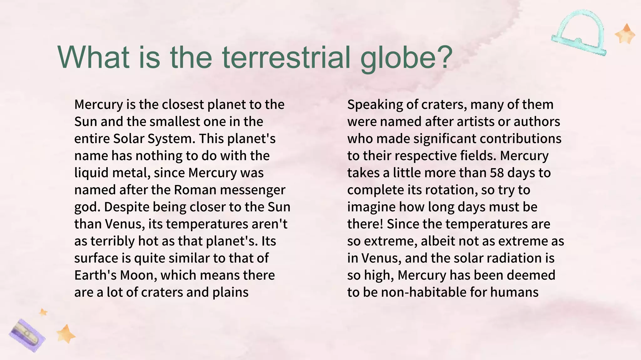 Science Subject for Middle School_ Terrestrial Globe by Slidesgo.pptx