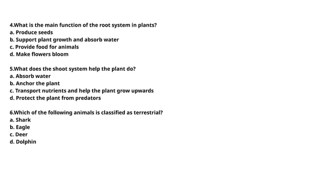 SCIENCE SUMMATIVE TEST powerpoint p.pptx | Gardening | Home & Garden