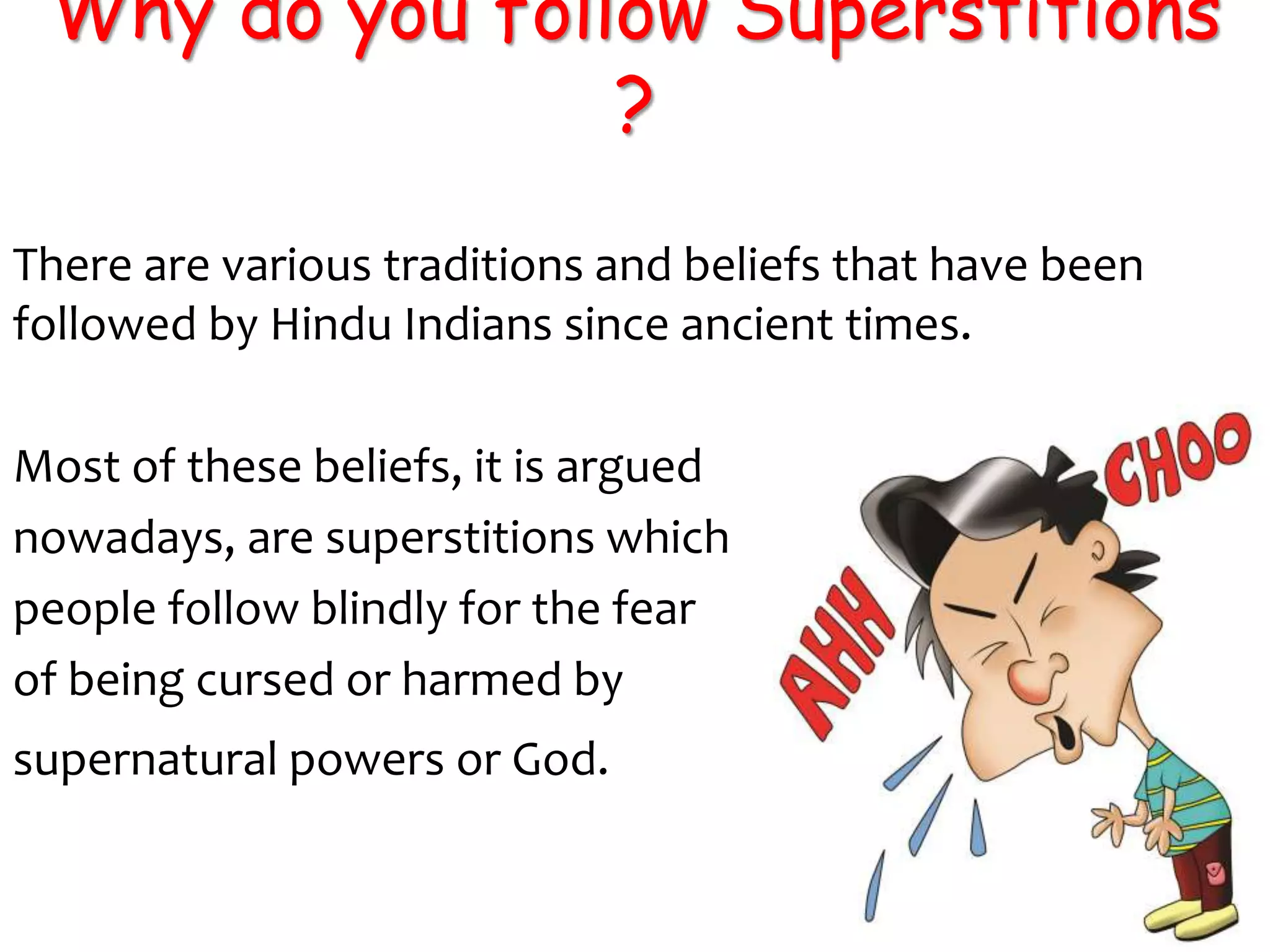 Science & superstition | PPTX