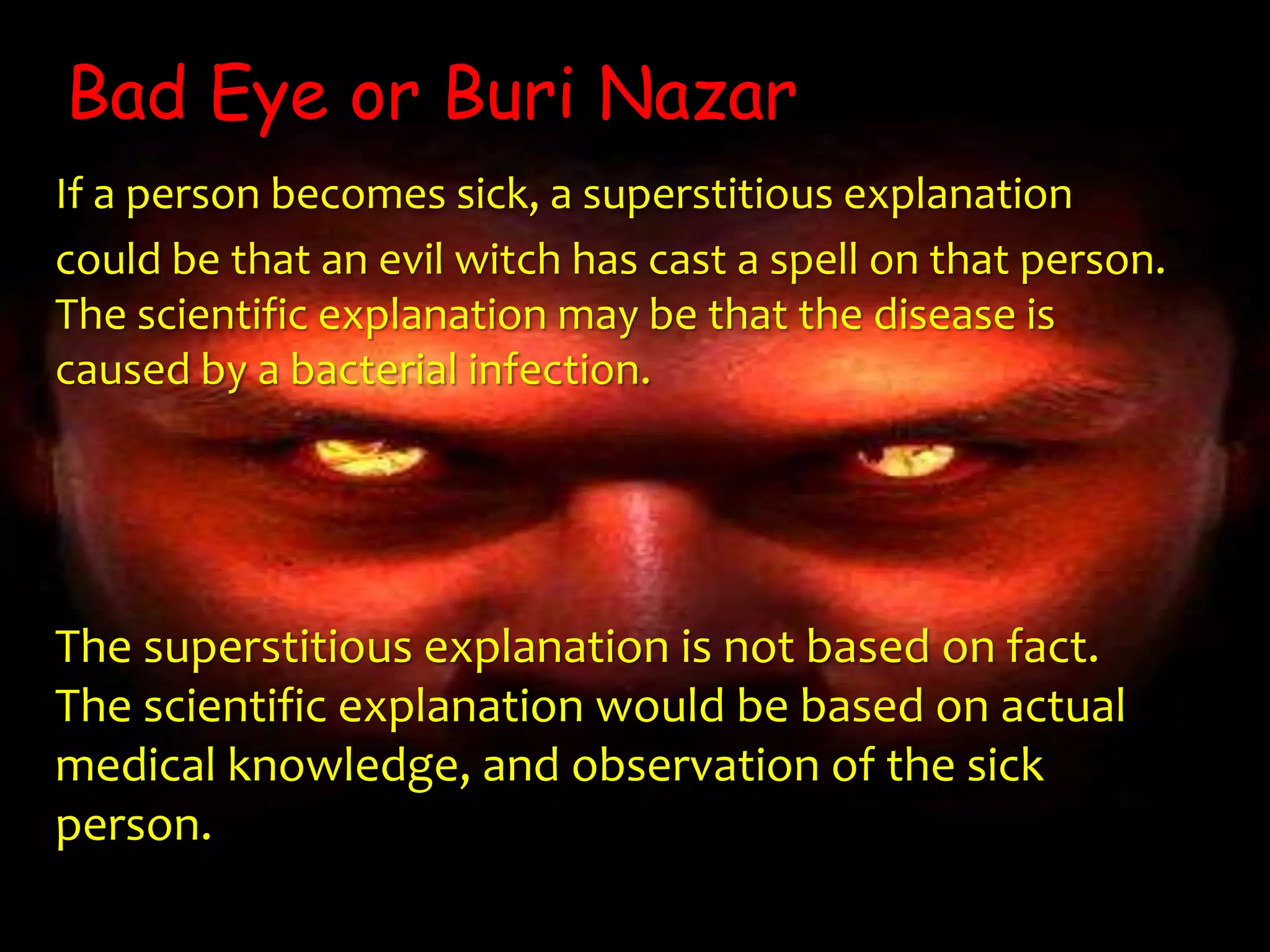 Science & superstition | PPTX