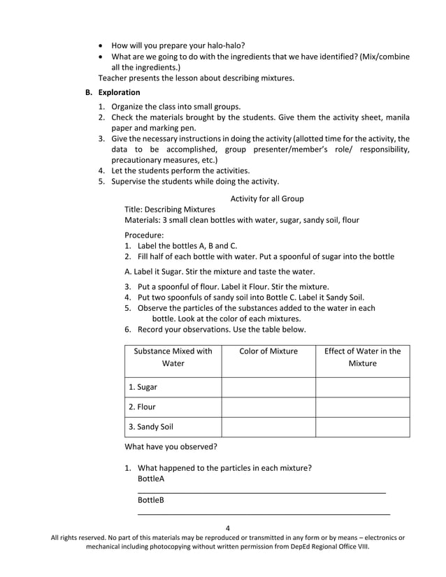 Science 6 K-12 Teacher s Guide (1st quarter) | PDF