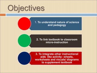Science teaching and textbook | PPT