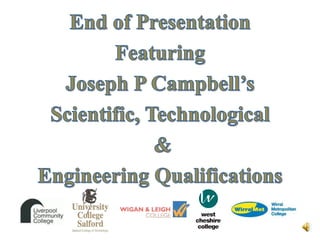 Science, Tech & Eng Quals Presentation [O][III] | PDF
