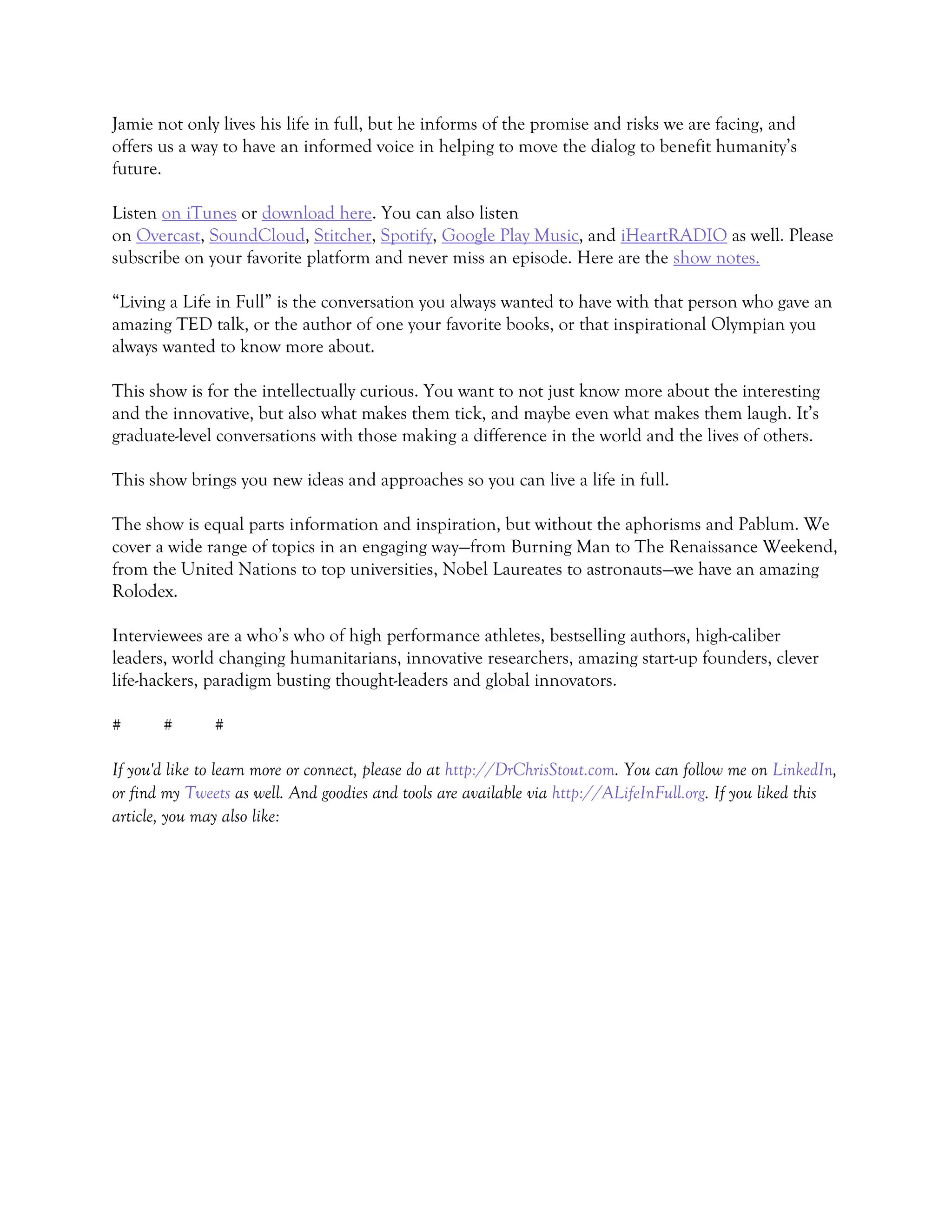 Science, Technology and Ethics: Hacking Darwin with Jamie Metzl, PhD | PDF