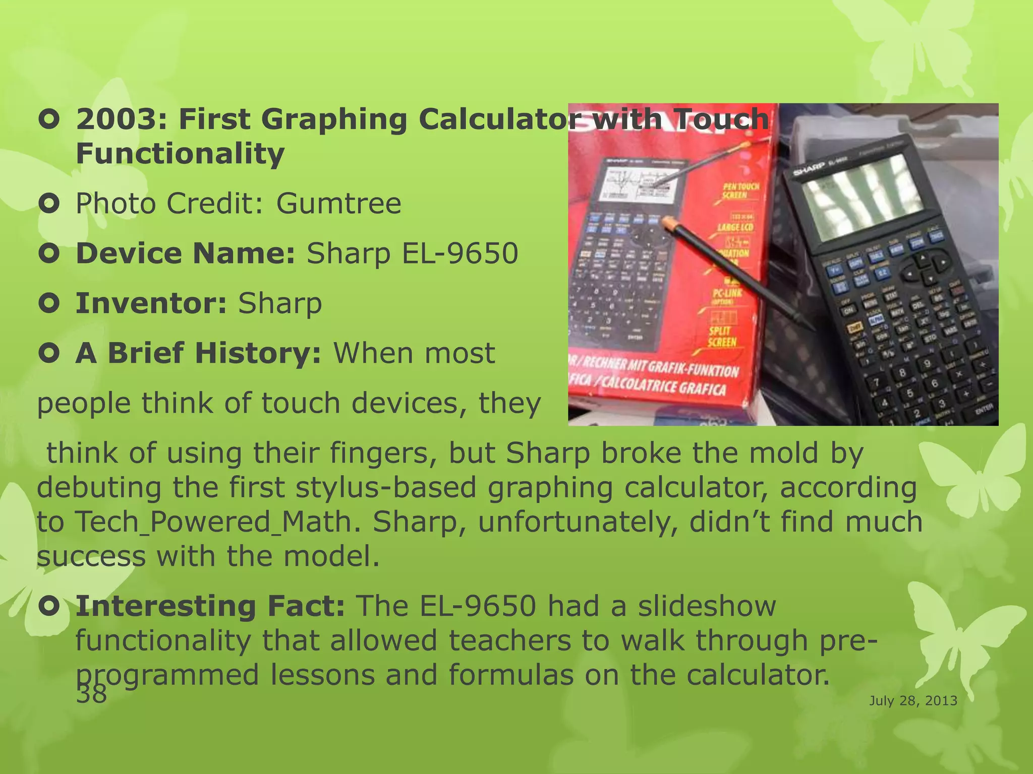 History of Calculator | PPTX