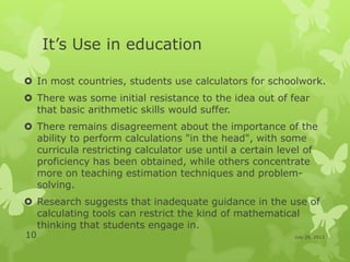 History of Calculator | PPTX