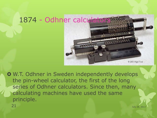 History of Calculator