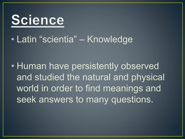 Science, technology and society lesson 1 | PPTX | Science