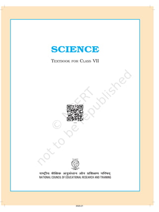 Science textbook class 7 ncert full book | PDF