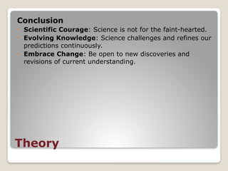 Science Theory Building in social science and international relations ...