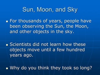 Science The Stars and the Solar System.ppt