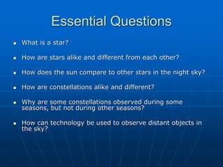 Science The Stars and the Solar System.ppt