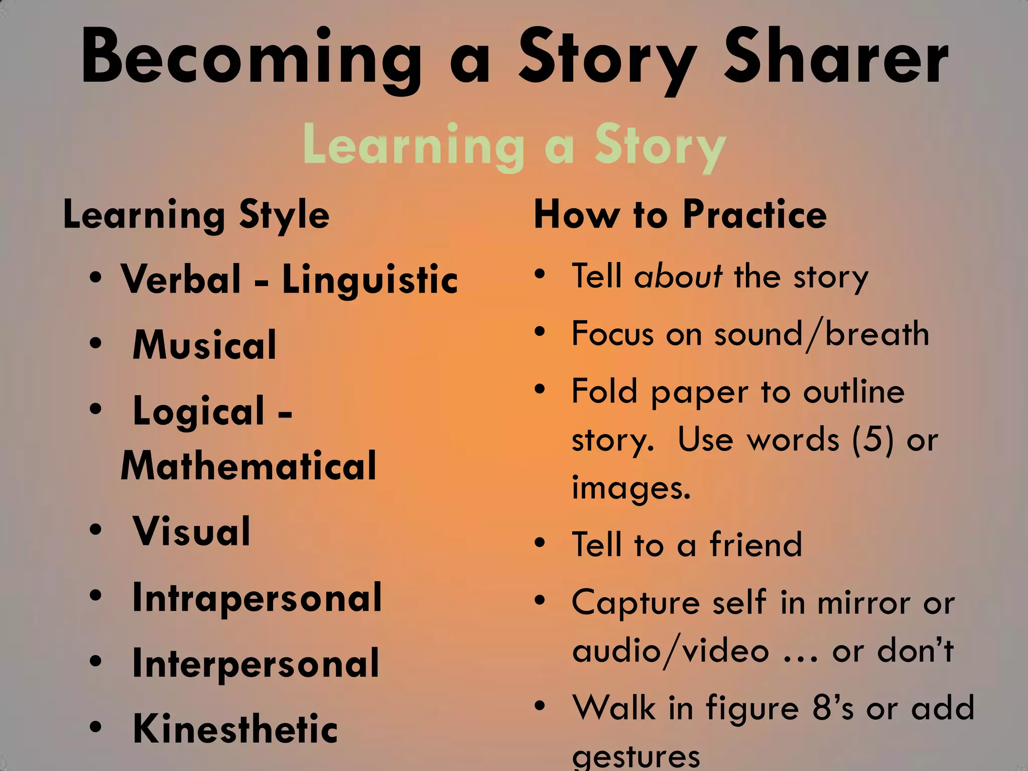 Science Through Stories (Report Version) | PPT