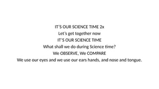 Science Time!-welcoming song of 4-6.pptx