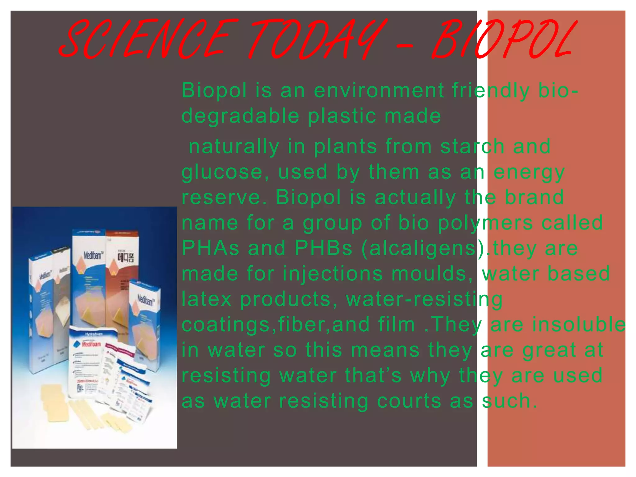 Science today biopol | PPTX