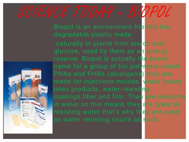 Science today biopol | PPTX | Chemistry | Science