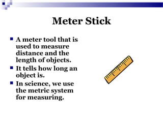 Science tools revised | PPT