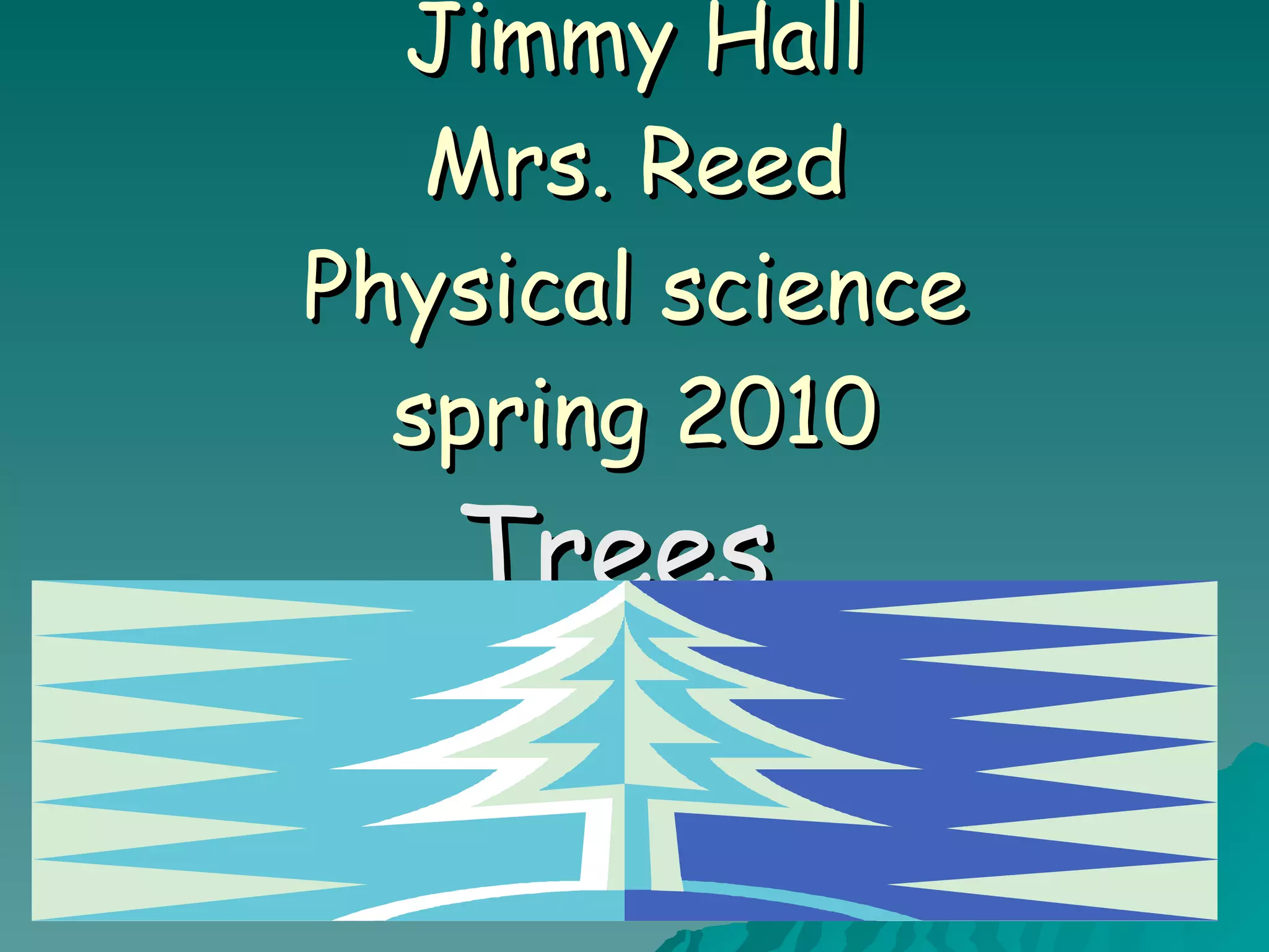 Science trees | PPT
